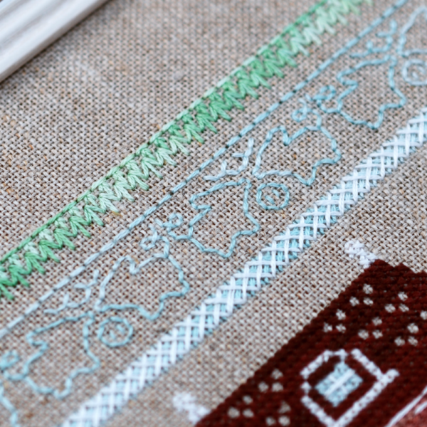 Tela Artis Counted Cross Stitch – In a puddle – Enid's Collection